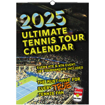 2025 Tennis Calendar 🎾 | ATP & WTA Tournament Dates - Wall Calendar A4 ...
